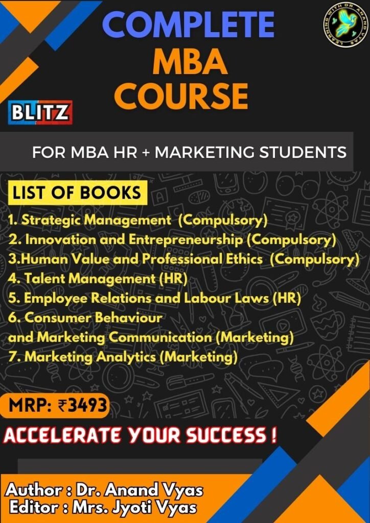 Read Books | MBA Course with - Dr. Anand Vyas
