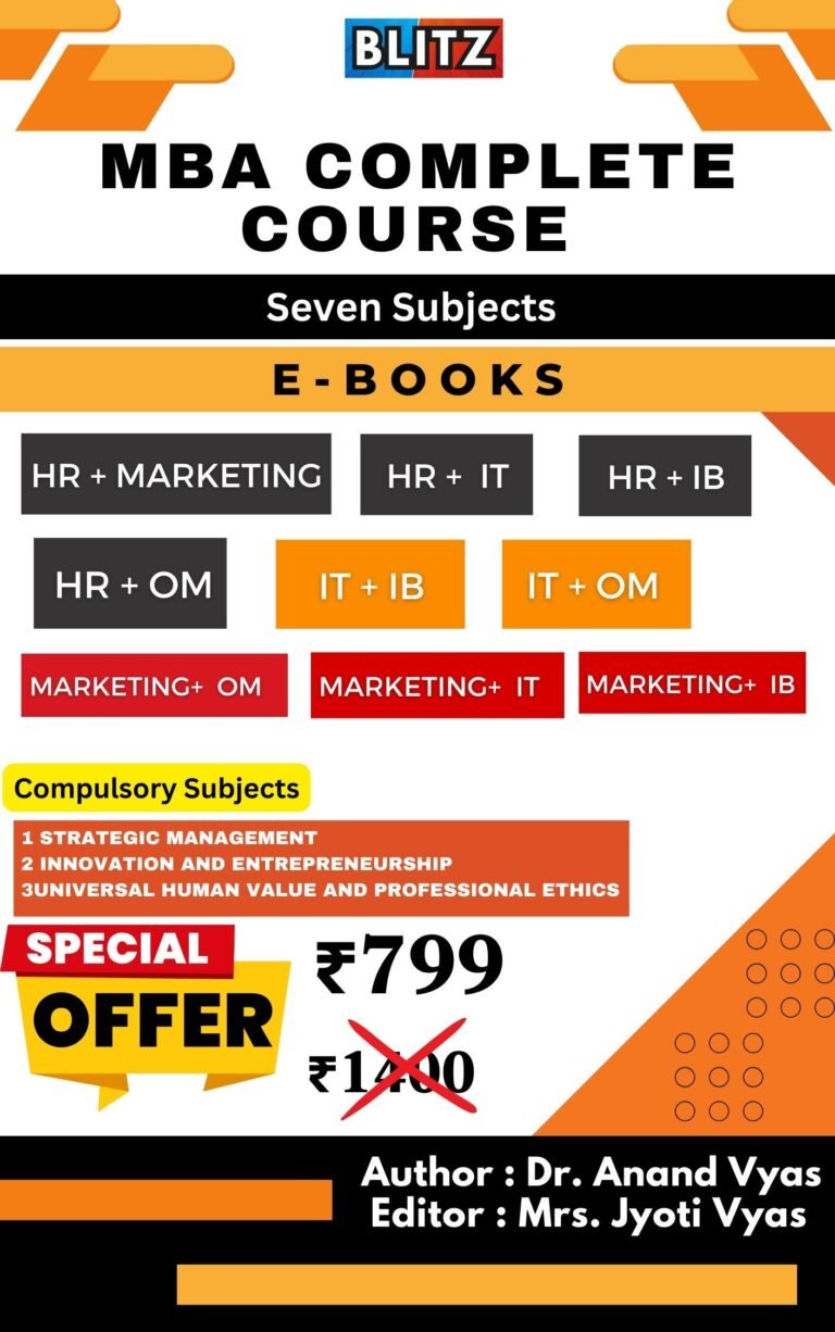 Read Books | MBA Course with - Dr. Anand Vyas