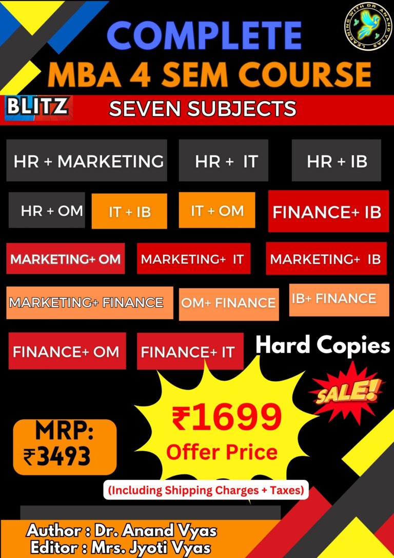 Read Books | MBA Course with - Dr. Anand Vyas